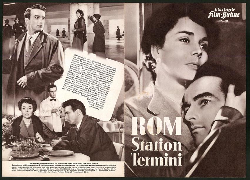 Filmprogramm IFB Nr. 2335, Rom: Station Termini, Jennifer Jones ...