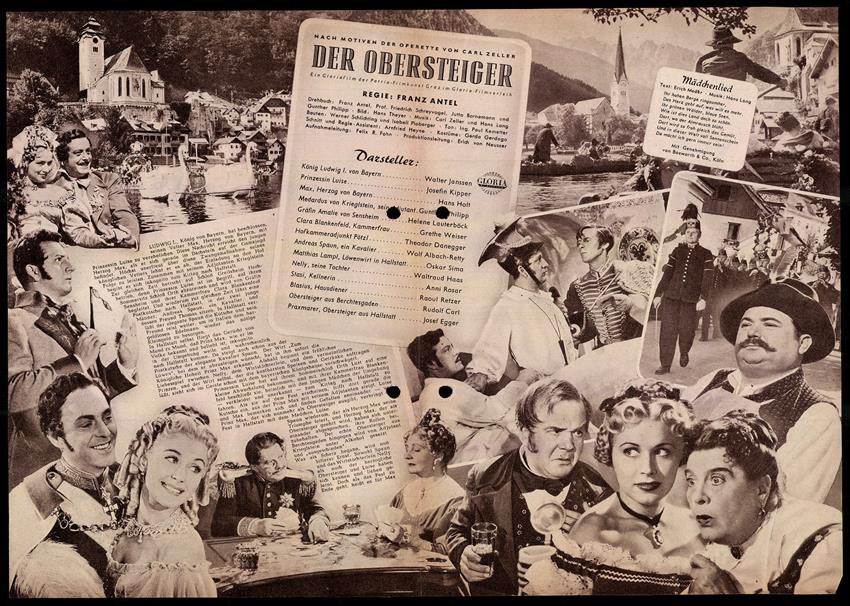 Filmprogramm IFB Nr. 1739, Der Obersteiger, Walter Janssen, Josefin ...