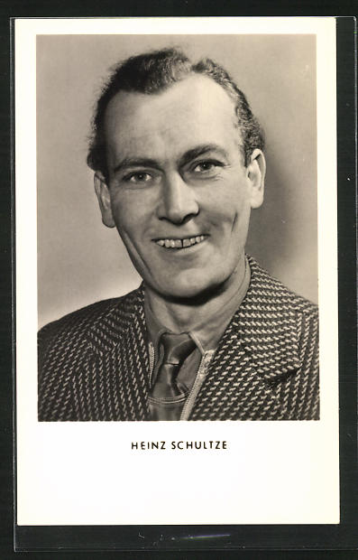 AK Musiker Heinz Schultze im Halbporträt Nr. 10884239 - oldthing ...