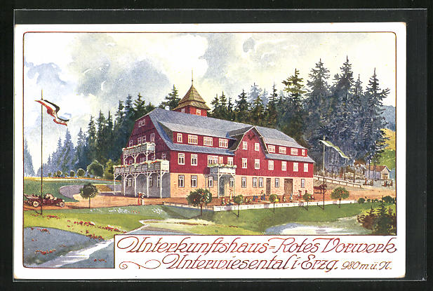 Ak Unterwiesenthal Erzgb Gasthaus Ansichtskarten Günstig