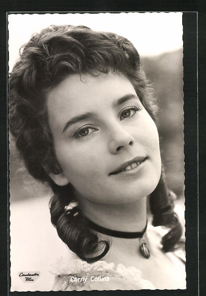 AK Schauspielerin Corny Collins in Der lustige Krieg des Hauptmann ...