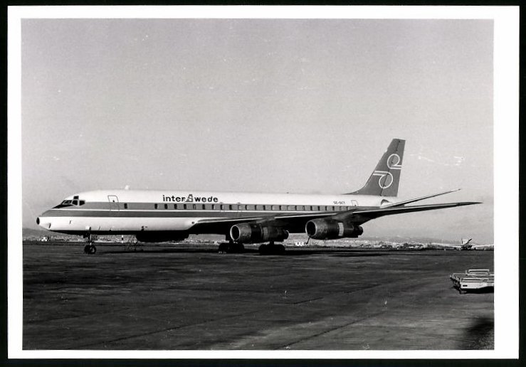 Fotografie Flugzeug Douglas DC 8.. | Fotografie günstig