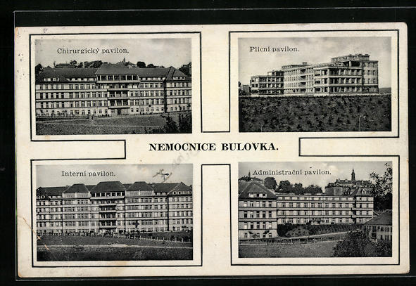 AK Prag / Praha, Nemocnice Bulovka.. | Ansichtskarten günstig