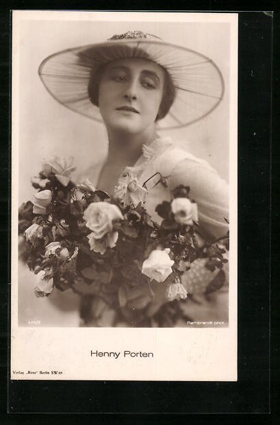 AK Schauspielerin Henny Porten mit.. | Ansichtskarten günstig