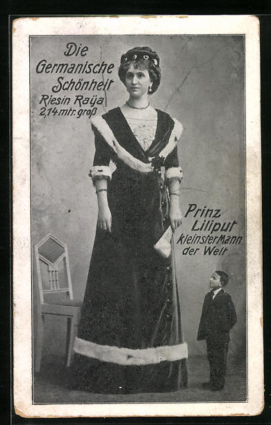 AK Germanische Schönheit Riesin.. | Ansichtskarten günstig