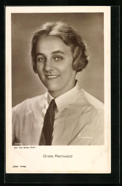 AK Schauspielerin Grete Reinwald im.. | Ansichtskarten günstig