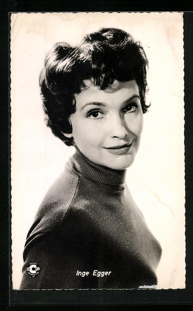 AK Schauspielerin Inge Egger im Portrait Nr. 11668152 - oldthing ...