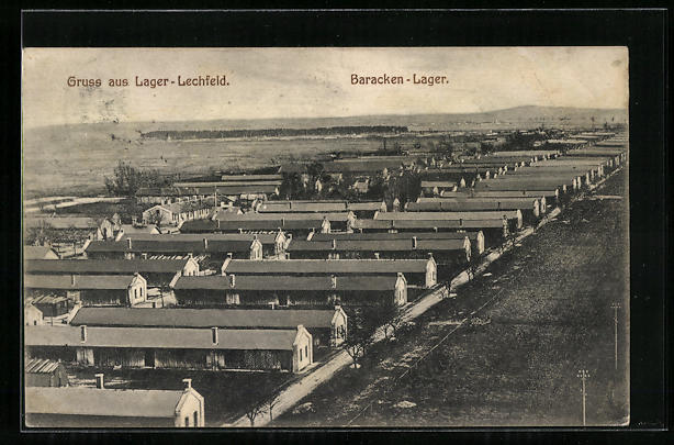AK Lager Lechfeld, Ansicht des.. | Ansichtskarten günstig