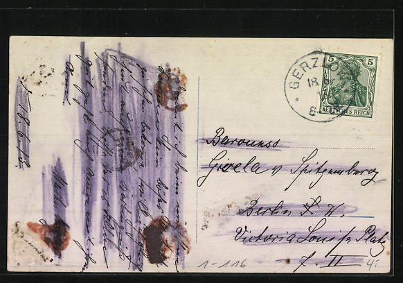 AK Die Söhne des Kronprinzenpaares, Prinz Wilhelm von Preussen und ...