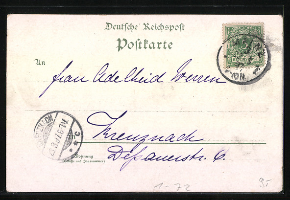 AK Zur Erinnerung an die Gedächtnis-Feier des hundertjährigen ...