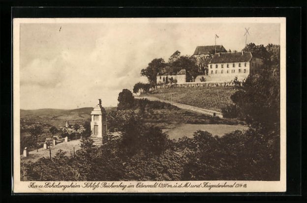 AK Reichelsheim /Odenw., Kur- und Erholungsheim Schloss Reichenberg und ...