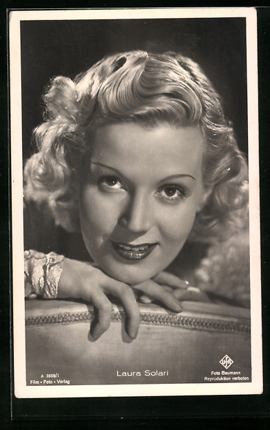 AK Schauspielerin Laura Solari mit freundlichem Blick Nr. 12137336 ...