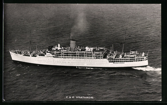 AK Passagierschiff P.&O. Strathmore.. | Ansichtskarten günstig