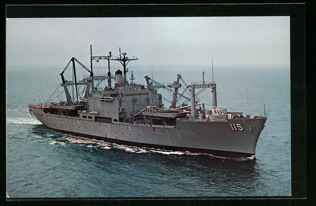 AK USS Mobile LKA-115, Amphibious Cargo Ship Nr. 12196109 - oldthing ...