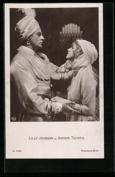 AK Schauspielerin Lilly Jacobson und Schauspieler... | oldhting.de