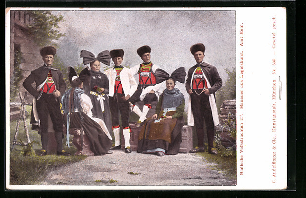 AK Junge Hanauer in Schwarzwälder Tracht Nr. 12244452 - oldthing ...