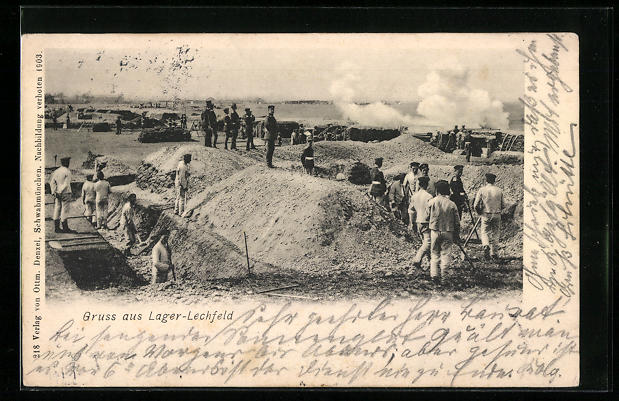 AK Lechfeld, Lager Lechfeld.. | Ansichtskarten günstig