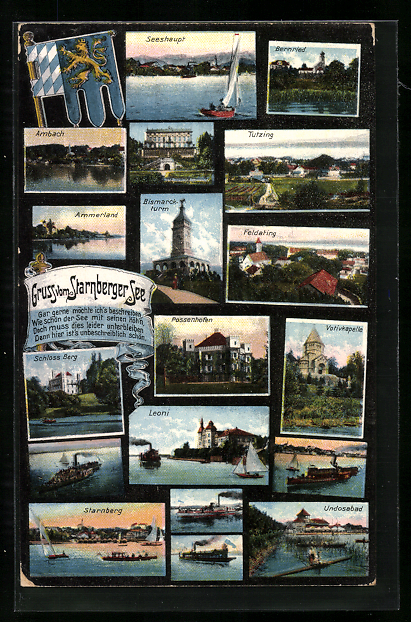 AK Seeshaupt, Sehenswürdigkeiten am.. | Ansichtskarten günstig