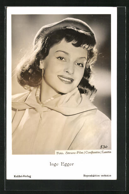 AK Schauspielerin Inge Egger im.. | Ansichtskarten günstig