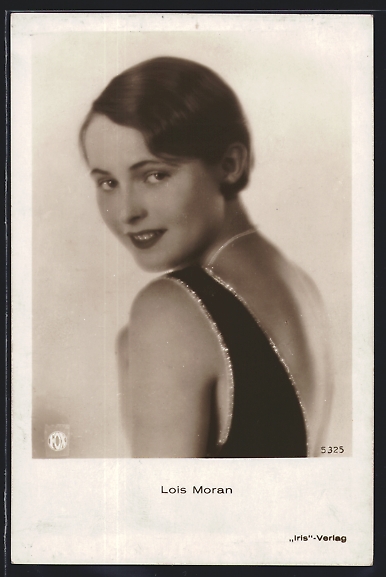 AK Schauspielerin Lois Moran lächelt über ihre Schulter Nr. 12669973 - oldthing Ansichtskarten ...