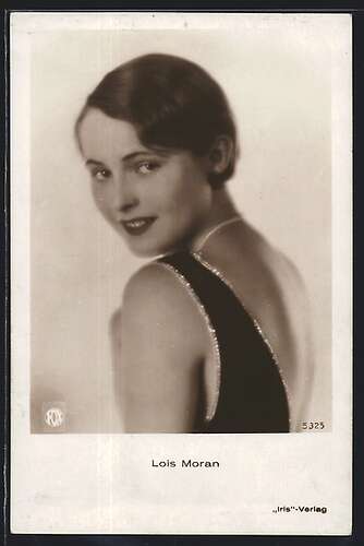 AK Schauspielerin Lois Moran lächelt über ihre Schulter Nr. 12669973 - oldthing Ansichtskarten ...