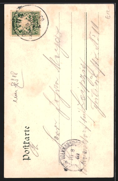 AK Diessen / Ammersee, Landkarte mit Ammersee und umliegenden ...