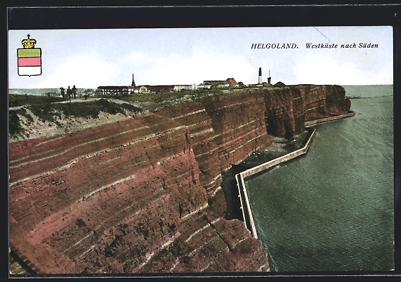 AK Helgoland, Westküste nach.. | Ansichtskarten günstig