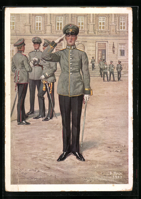 Künstler-AK sign. A. Pock: Österreichisches... | oldhting.de