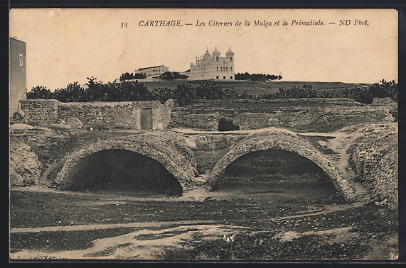 AK Carthage, Les Citernes de la.. | Ansichtskarten günstig