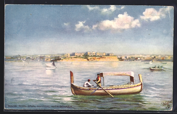 AK Malta, Royal Naval Hospital with.. | Ansichtskarten günstig