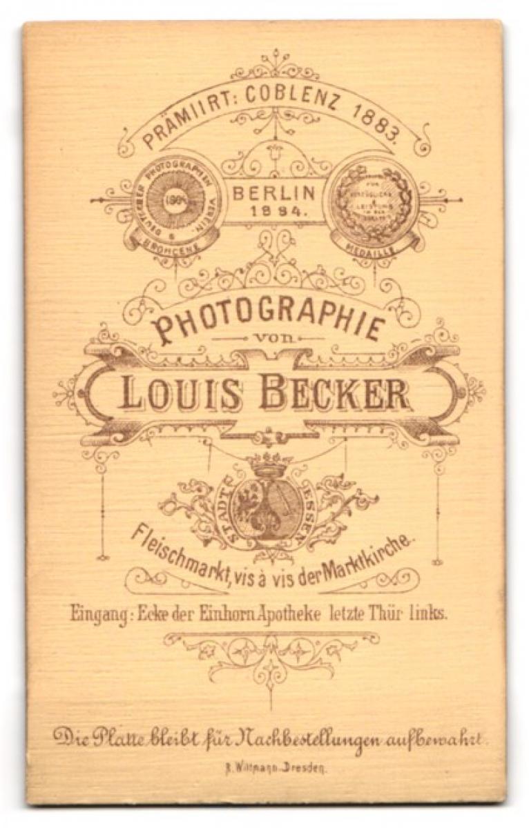 Fotografie Louis Becker, Essen.. | Fotografie günstig
