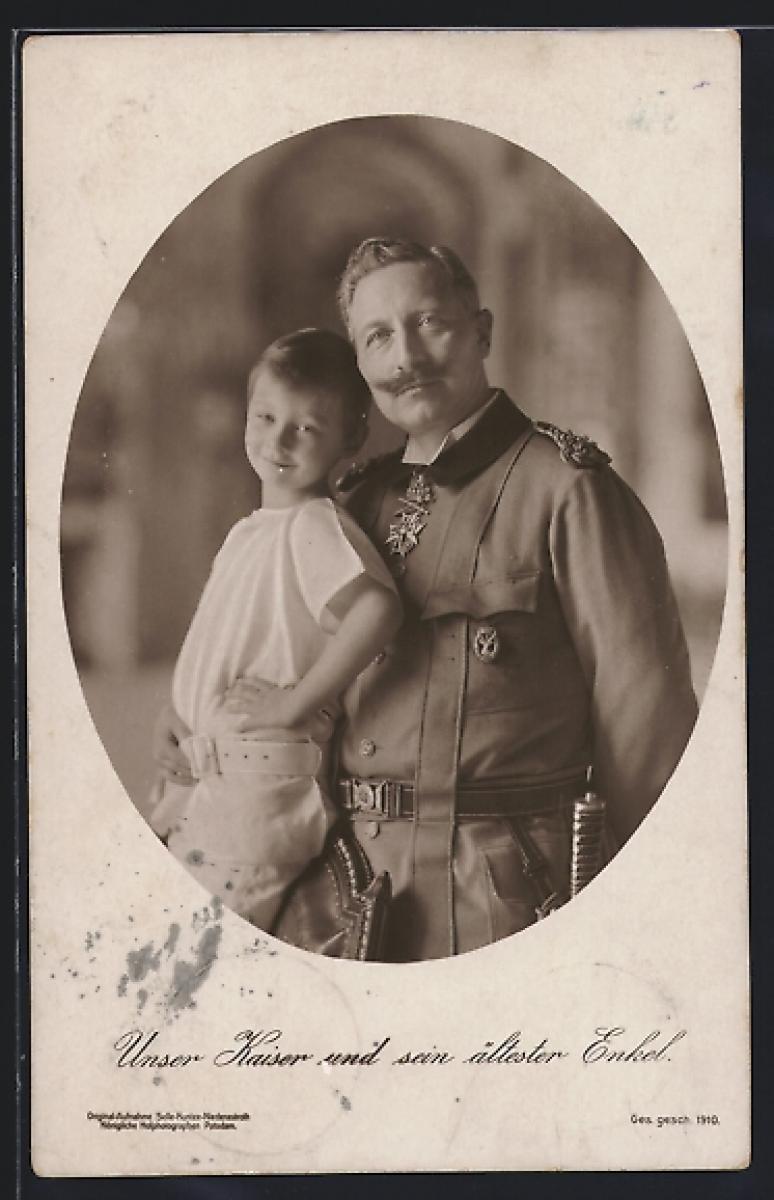 AK Kaiser Wilhelm II. mit Orden.. | Ansichtskarten günstig