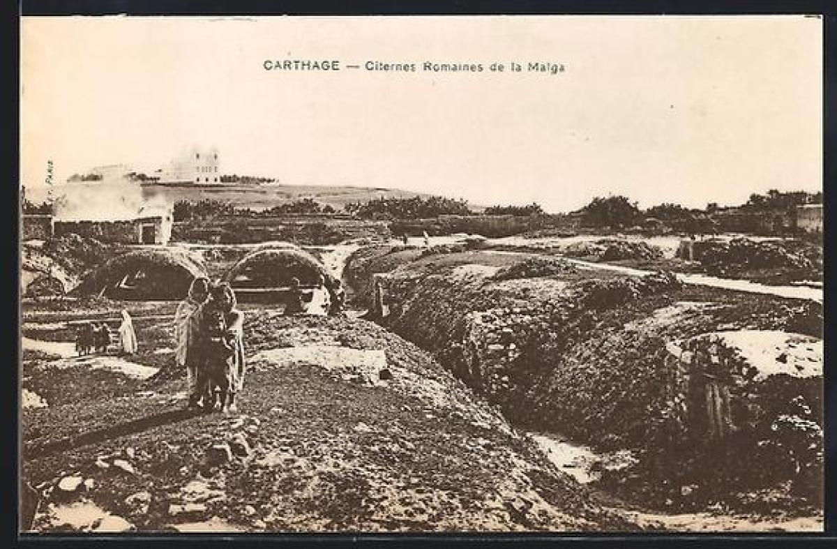 AK Carthage, Citernes Romaines de la.. | Ansichtskarten günstig