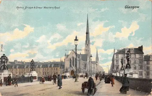 BR75391 Kelvin Bridge und Great.. | Ansichtskarten günstig
