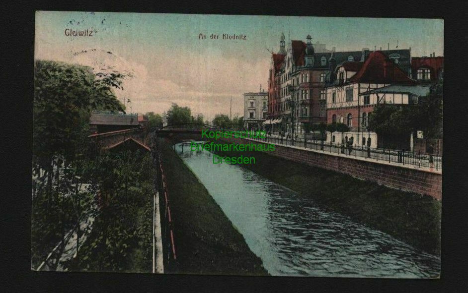 Gleiwitz Gliwice An der Klodnitz 1939 Nr. 40043 - oldthing ...