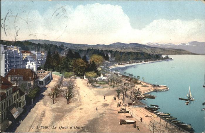 Ouchy le Quai d'Ouchy / Lausanne /Bz. Lausanne City Nr. ca08466 ...