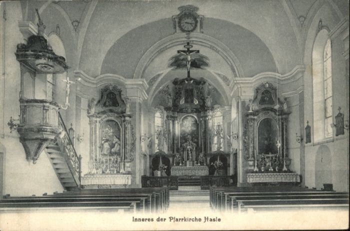 Hasle LU Hasle LU Kirche x / Hasle LU /Bz. Entlebuch Nr. ch76811 ...