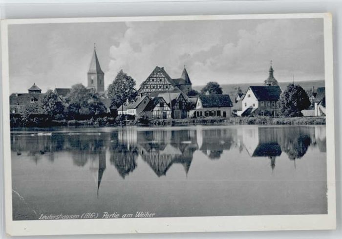 Leutershausen Mittelfranken Nr. we22510 - oldthing Ansichtskarten: Bayern