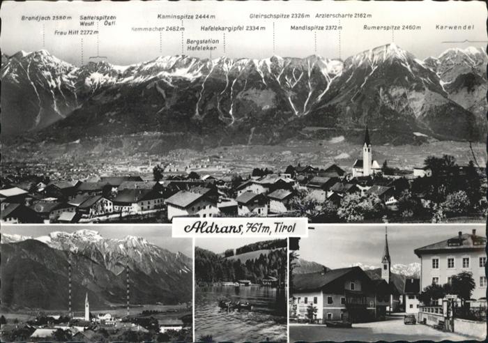 Aldrans Nr. wq88062 - oldthing: Ansichtskarten Tirol