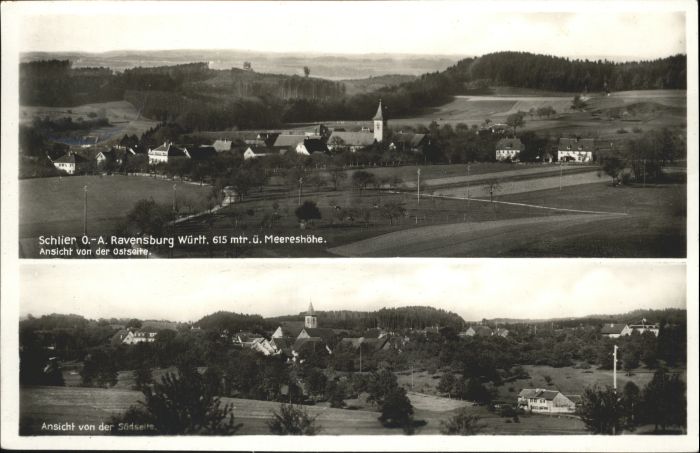 Schlier x Nr. wx41253 - oldthing: Ansichtskarten Baden-Württemberg