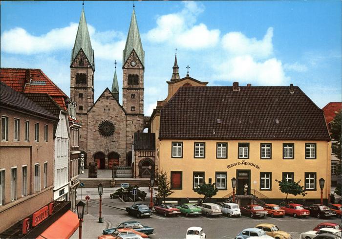Werl Westfalen Markt Basilika Wallfahrtskirche / Werl /Soest LKR Nr ...