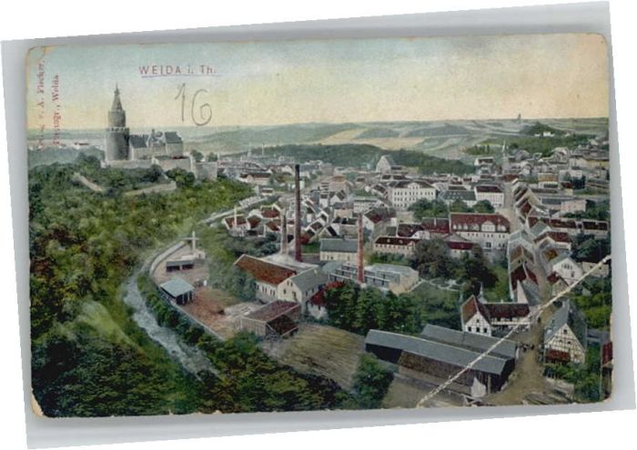 Weida x Nr. we53143 - oldthing: Ansichtskarten Thüringen