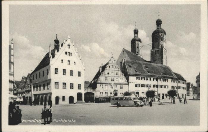Wemding Marktplatz / Wemding /Donau-Ries LKR Nr. wf53279 - oldthing ...
