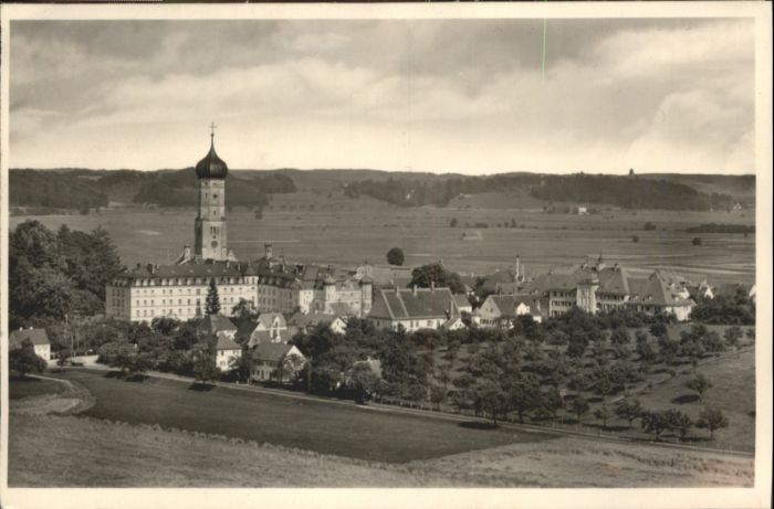 Ursberg Mutterhaus mit Pfarrkirche Kat. Ursberg Nr. dk11454 - oldthing ...