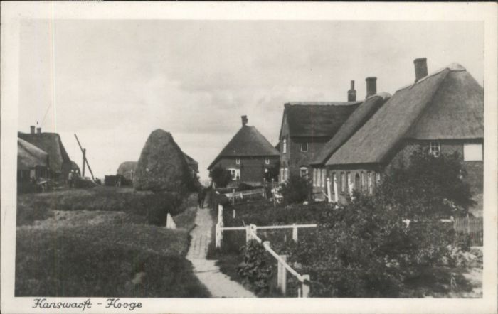 Hallig Hooge Hanswarft * Nr. ww90042 - oldthing: Ansichtskarten ...