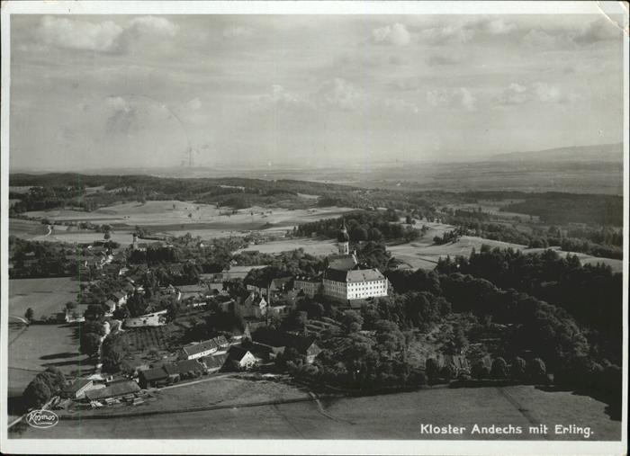 Erling Kloster Andechs x 1940 Nr. wd75457 - oldthing: Ansichtskarten Bayern