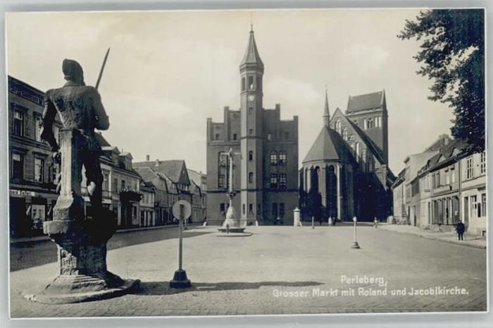 Ak Perleberg - Roland Nr. 6487 - oldthing: Ansichtskarten Brandenburg
