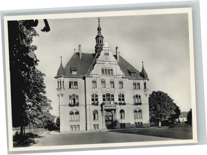 AK / Ansichtskarte Trossingen Rathaus Denkmal Efka Panorama Kat ...