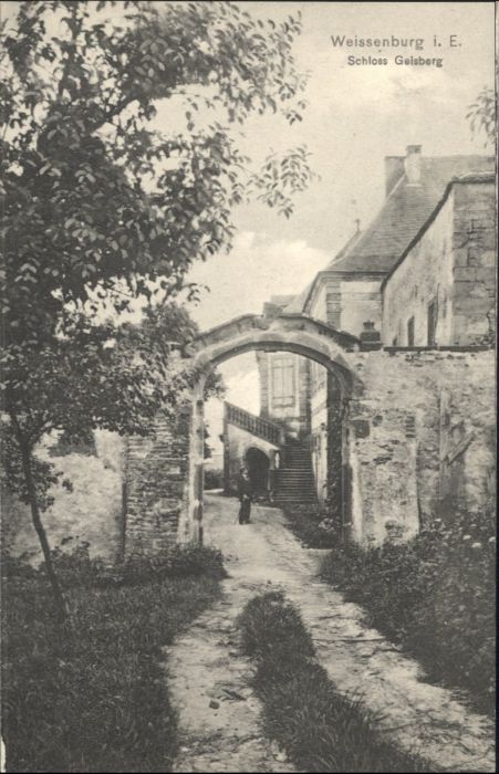 Weissenburg Schloss Geisberg * Nr. ww80249 - oldthing: Ansichtskarten ...