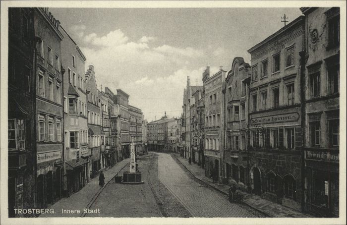 Trostberg Trostberg Innere Stadt ungelaufen ca. 1920 / Trostberg ...